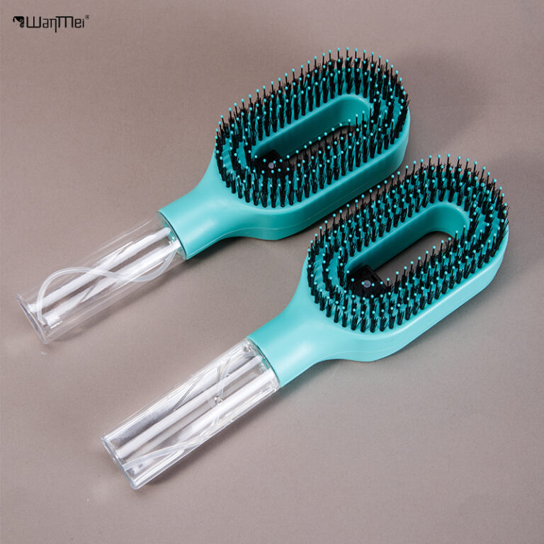 2-in-1 Hair Mist Brush Wet & Dry Brush That Detangles Refreshes and ...